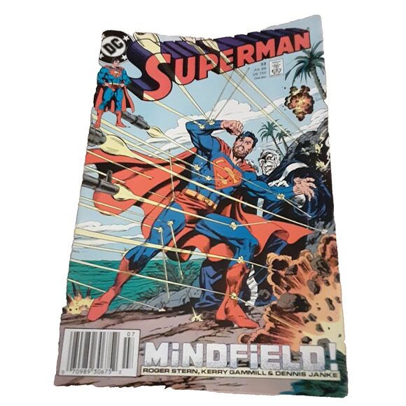 DC Comics | Other | Superman 33 Mindfield Two Destinies Roger Stern 989 ...